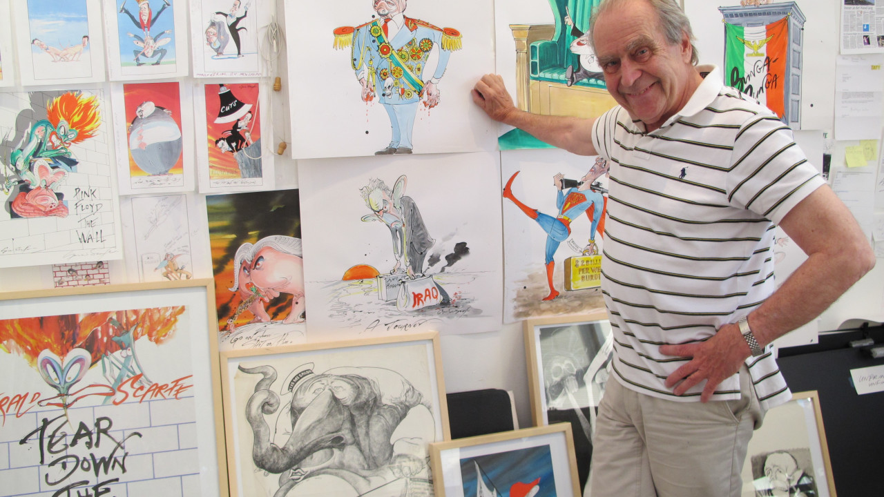 Gerald Scarfe: drawing and political art | Royal Academy of Arts