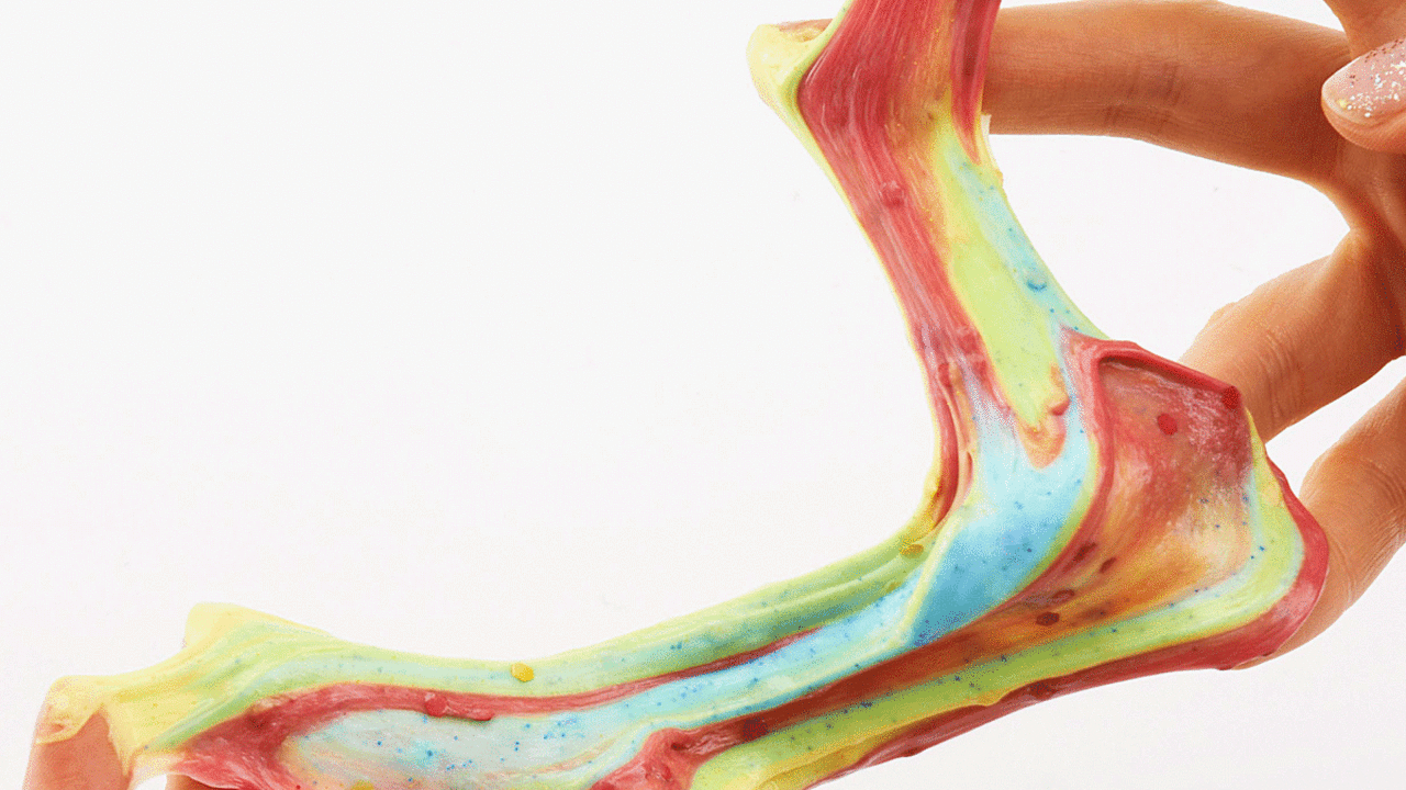 Family how-to: exploring colour with slime | Royal Academy of Arts