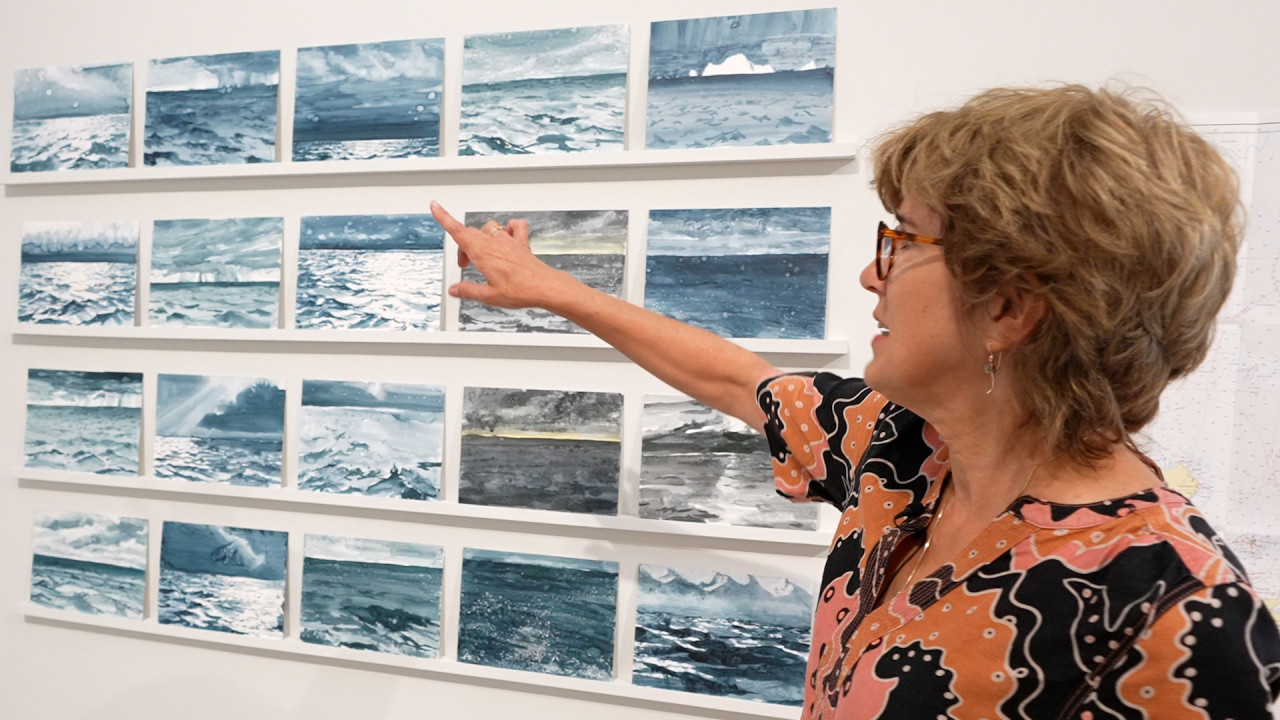 My sketchbook: polar painting with Emma Stibbon | Royal Academy of Arts