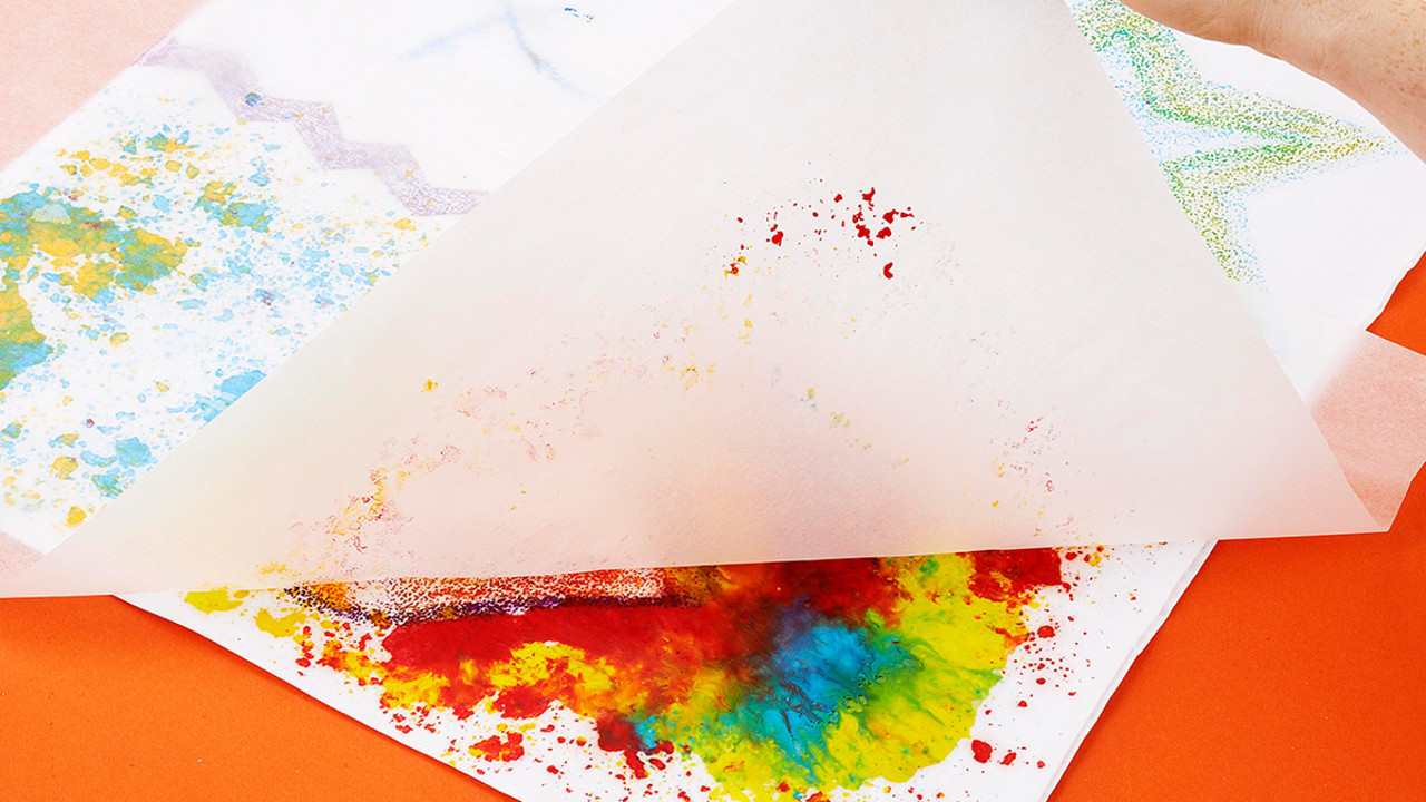 Family how-to: use melted crayons to decorate a flag | Royal Academy of ...