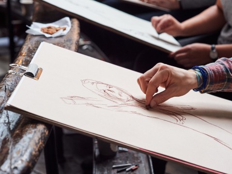 Life Drawing in the Keeper’s House | Royal Academy of Arts