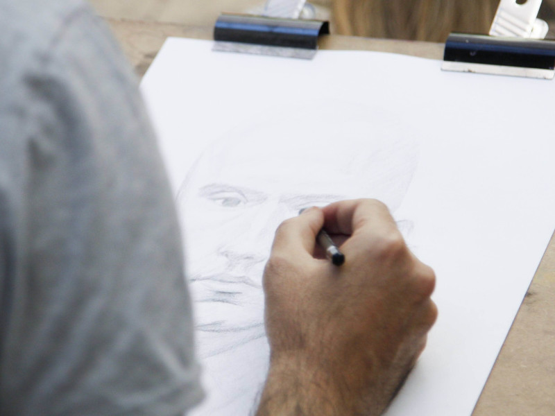Saturday Sketch Club: drawing a self-portrait | Royal Academy of Arts