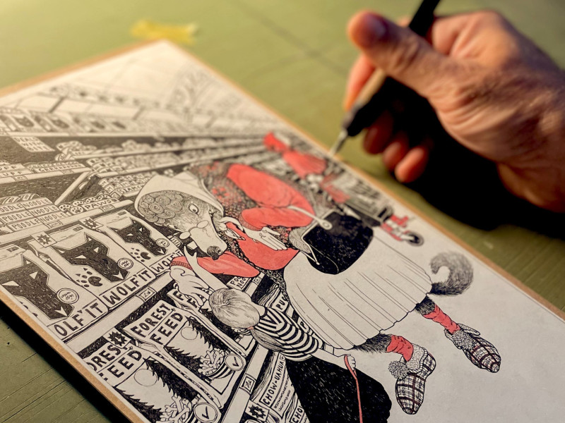 Exploring ink: method and imagination | Royal Academy of Arts