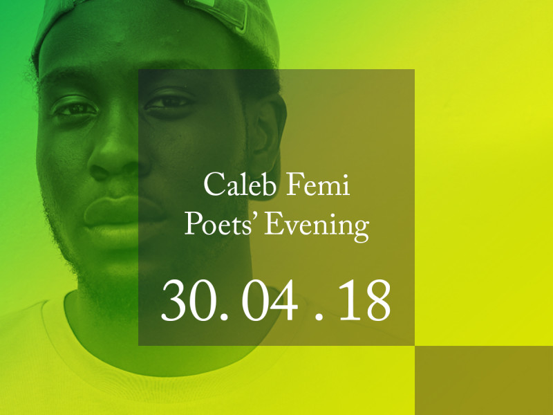 Caleb Femi: Poets’ Evening | Royal Academy of Arts