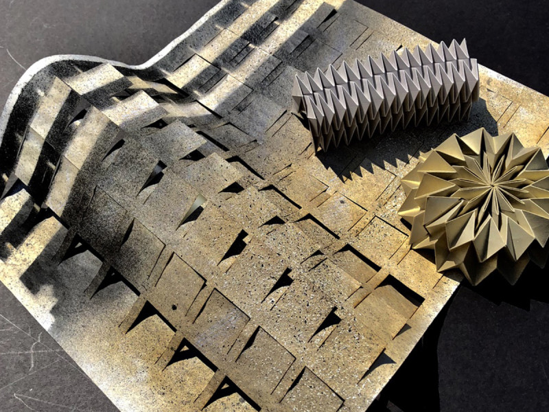 Paper manipulation and 3D assemblage | Royal Academy of Arts