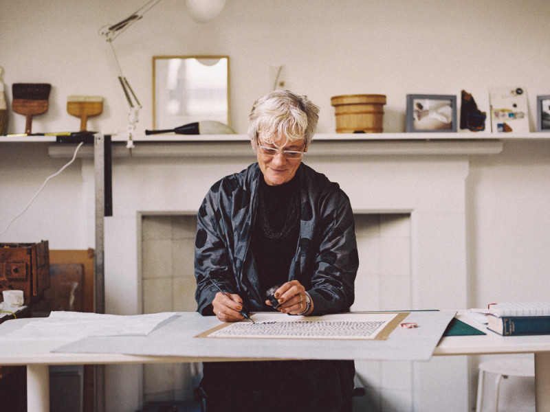 Behind the scenes: studio tour and talk with Rebecca Salter RA | Royal ...