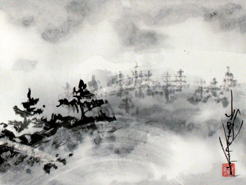 Ink painting store
