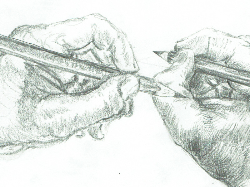 Exercise: draw your opposite hand with your opposite hand | Royal ...