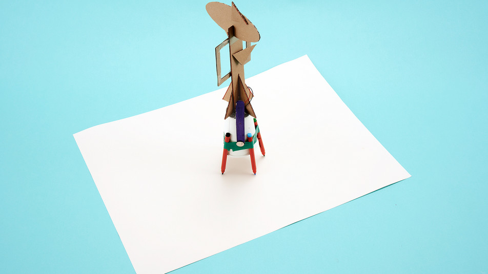Family how-to: make a drawing sculpture-bot | Article | Royal Academy ...
