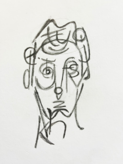 Exercise: Draw a face using letters of the alphabet | Royal Academy of Arts