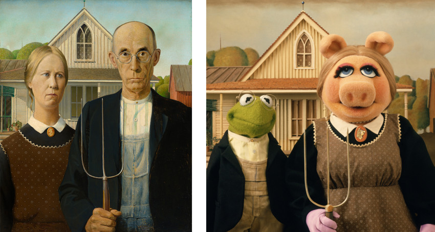 Miss Piggy's American Gothique: the making of a (near) masterpiece | Royal Academy of Arts