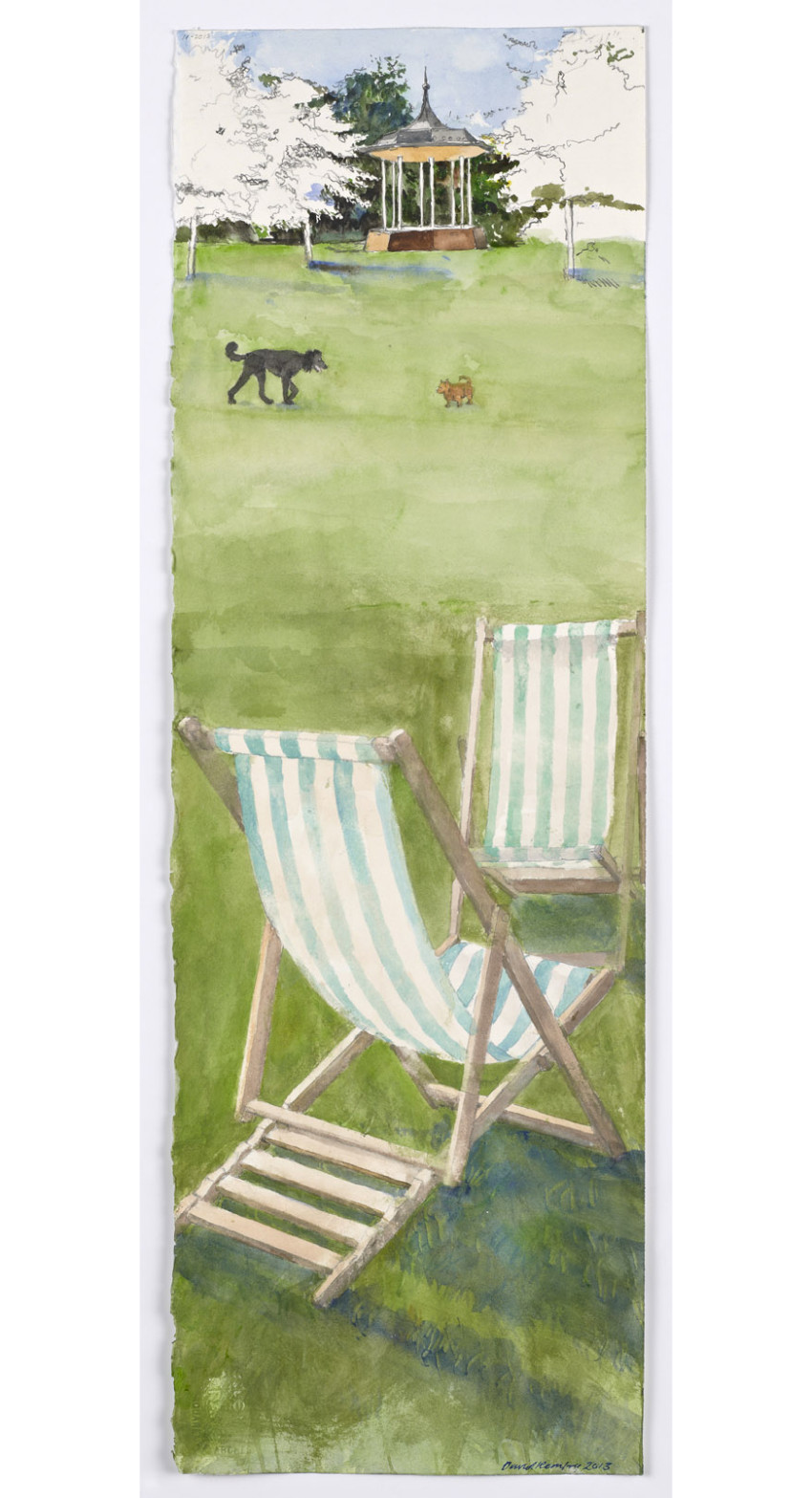 David Remfry RA’s watercolours at Fortnum & Mason