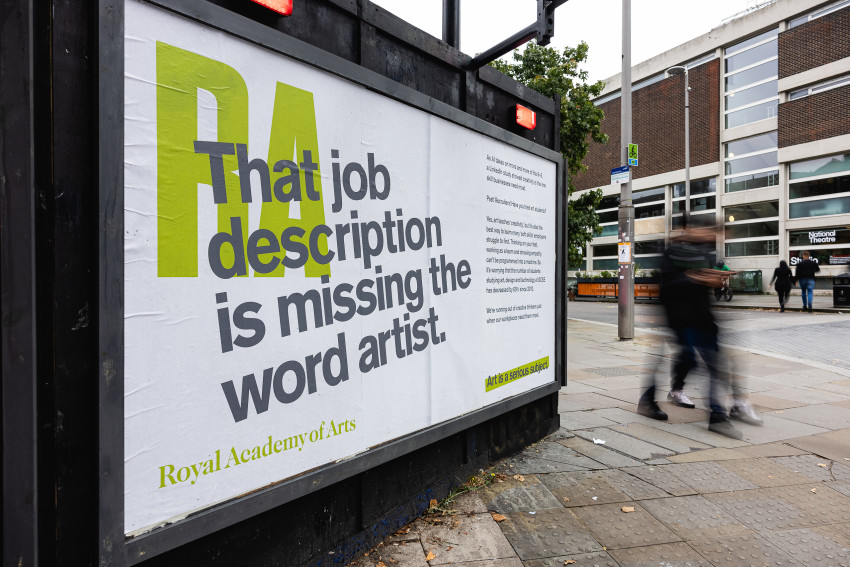 Art is a serious subject | Royal Academy of Arts